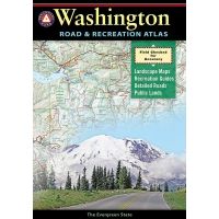 National Geographic Benchmark Washington Road and Recreation Atlas 6th ...