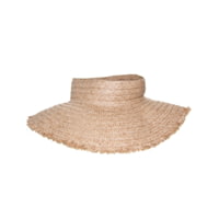 Body Glove Wide Straw Crownless Brim Hat - Natural 76F8B5C7