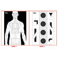 Action Target VTAC-P-100 Viking Tactics Double Sided Heavy Paper 23" X ...