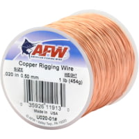 AFW U020-01# Copper Rigging Wire .020 In, 0.51 mm Dia, 1 Lb, 454 G | w ...