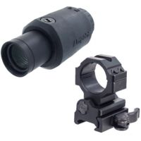 Aimpoint 3X-C Red Dot Magnifier, Black, 200273 w/ - 1 out of 3 models