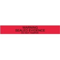 Forensics Source 7inch Red Warning Seals 100 | w/ Free Shipping
