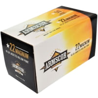 Armscor Precision Inc .22WMR 40 Grain JHP Nickel Case Brass Case ...