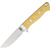 Bark River Huntsman Antique Ivory Micarta Fixed Blade Knife | Free ...