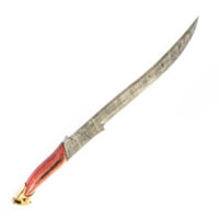 Battling Blades Falchion Damascus Steel Curved 40.5in Sword