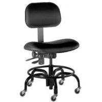 Bio Fit Economy Lab Chairs with Casters, BioFit 1P57RG-89 With Chrome ...