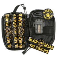 Black Beard Fire SKB Ultimate Fire Kit Black Includes Ferro Rod/Plasma ...