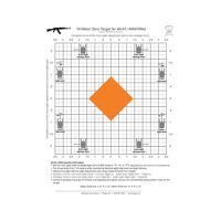Blackheart AK-47 Zero Targets 8.5x11 Inches 25 Pack BH-013-200 | Free ...