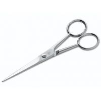 Boker USA Arbolito Polished Stainless Steel Hair Scissors | Free ...