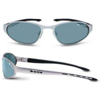 Bolle Metals Vanadium Sunglasses w/ Cobaltz Lens, Matte Silver Frame