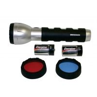 Brinkmann Outdoors 4 LED 2-D Cell Water Resistant LED Flash Light ...