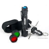 Brite Strike Tactical Blue Dot Flashlight w/ Red & Green Lenses and ...