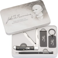 Browning 2024 John M. Browning Combo W/gift Tin Fixed Blade Knife ...