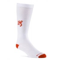 Browning Socks Mens Liner Sock, White, L