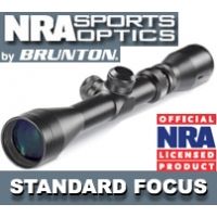 NRA Sports Optics Standard Focus Rifle Scopes by Brunton