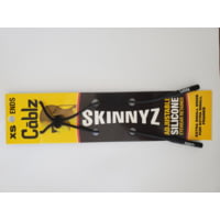 Cablz SkinnyzSiliconeBlk Silicone | Free Shipping over $49!