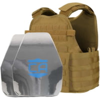 Caliber Armor AR550 11x14 Level III+ Body Armor/Condor MOPC Package w ...