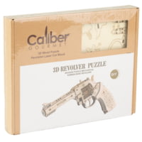 Caliber Gourmet Wood Revolver Puzzle, Brown | Free Shipping over $49!