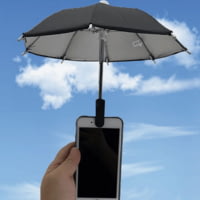 Campmor Cell Phone Umbrella Sun Shade Clip B7561E34