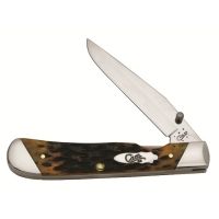 Case 6154L SS Autumn Bone Trapperlock Folding Knife | Free Shipping ...