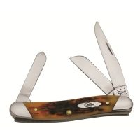 Case 6318 SS Autumn Bone Medium Stockman Folding Knife | Free Shipping ...