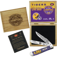 Case LSU Champion Trapper Folding Knife | Free Shipping over $49!