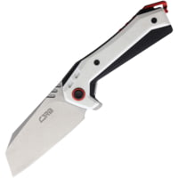 CJRB Tigris Linerlock AR-RPM9 White 3.75 in Stainless Steel Folding ...