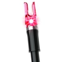 Clean-shot Arrow Nock Lighted Nock-out Red 3/pk | Free Shipping over $49!