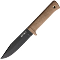 Cold Steel SRK Compact CS49LCKDDTBK 5.00 in Carbon Steel Fixed Blade ...
