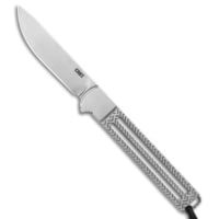 CRKT Testy Fixed Blade Knife Skeletonized Stainless Steel 2.4 Satin ...