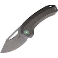 Damned Designs Anzu XL Linerlock Gray Ti | Free Shipping over $49!