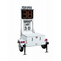 Decatur OnSite 300 Radar Trailer and Speed Display, MPH or KPH S792 ...