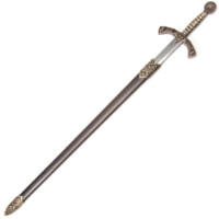 Denix 43in Satin Replica Templar Knight Sword | w/ Free Shipping and ...