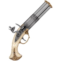 Denix Revolving 4 Barrel Flintlock | Free Shipping over $49!