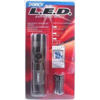 Dorcy 1 Watt- 3AAA LED Aluminum Flashlight w/ Batteries 41-4260 | Free ...