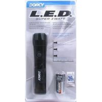 Dorcy 3 Watt - 3AAA LED Flashlight w/ Batteries 41-4275