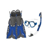 Body Glove Fiji Mask/Snorkel/Fin Snorkeling Set - Blue/Grey 6B3E90FD