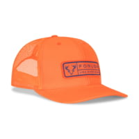 Forloh Blaze Orange Hunting Patch Mesh Hat 833C8BCE