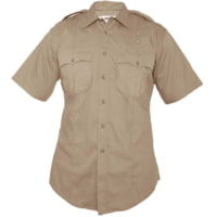 Elbeco Men's Reflex West Coast Short Sleeve Shirt, Tan | Up to 18% Off w/ Free S&H