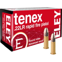 Eley Ammunition Eley Tenex Rapid Fire Pistol 22lr 40gr Rn 00130