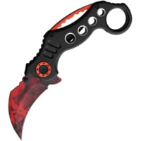 ElitEdge Karambit Red 2.75in A/O Folding Knife | Free Shipping over $49!