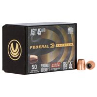 Federal Premium PB45HS185 Hydra-Shok Component 45 Caliber .451 185 GR ...