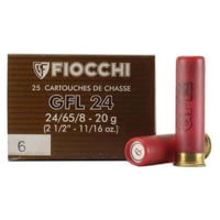 Fiocchi Specialty Shotgun Shells 24 Gauge 11/16oz 2.5in 6 Shot Shotgun ...