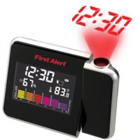 First Alert Weather Station Projection Clock | Free Shipping over $49!
