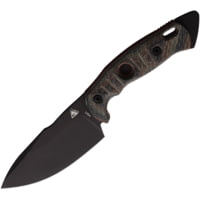 Fobos Knives Fobos s Alaris 3V Camo Micarta PVD 4.75 in Carbon Steel ...