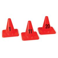 Forensics Source 6 in. Evidence Marking Cones | Free Shipping over $49!