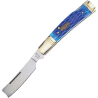 Frost Blue Jigged Bone One Arm Razor | Free Shipping over $49!