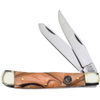 Frost Trapper Gold Resin Crowing Rooster Folding Knife | Free Shipping ...