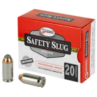 Glaser Ammo Silver .45 ACP +P, 145 grainPistol Ammunition GL04800/20