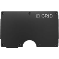 Grid Wallet Gunmetal Aluminum Wallet | w/ Free Shipping